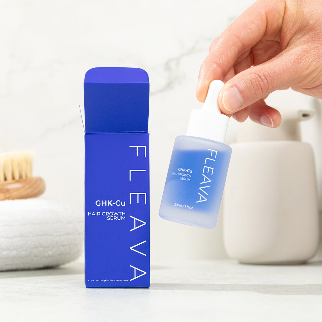 Advanced Copper Peptide Hair Regrowth Formula – Fleava